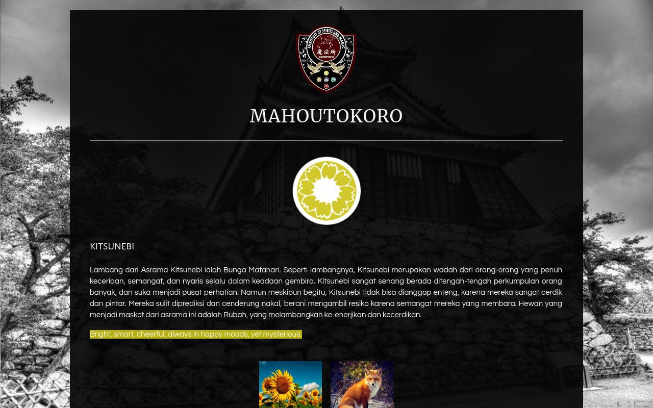 Mahoutokoro Official